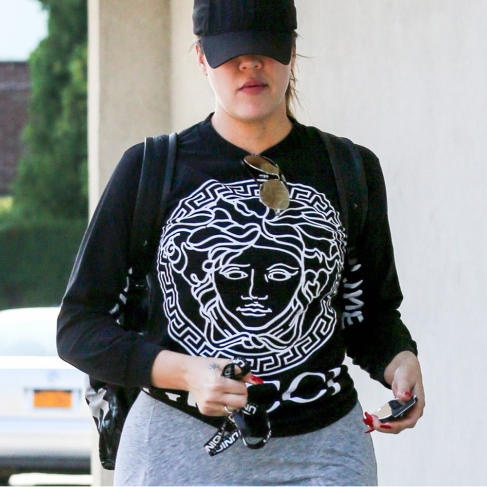 Pizzaslime Gucci Versace Louis Vuitton Black Medium - Gem